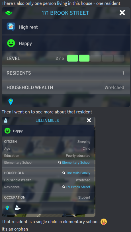 Duplicate - A child lives alone in a low-density house, attending elementary school and ...